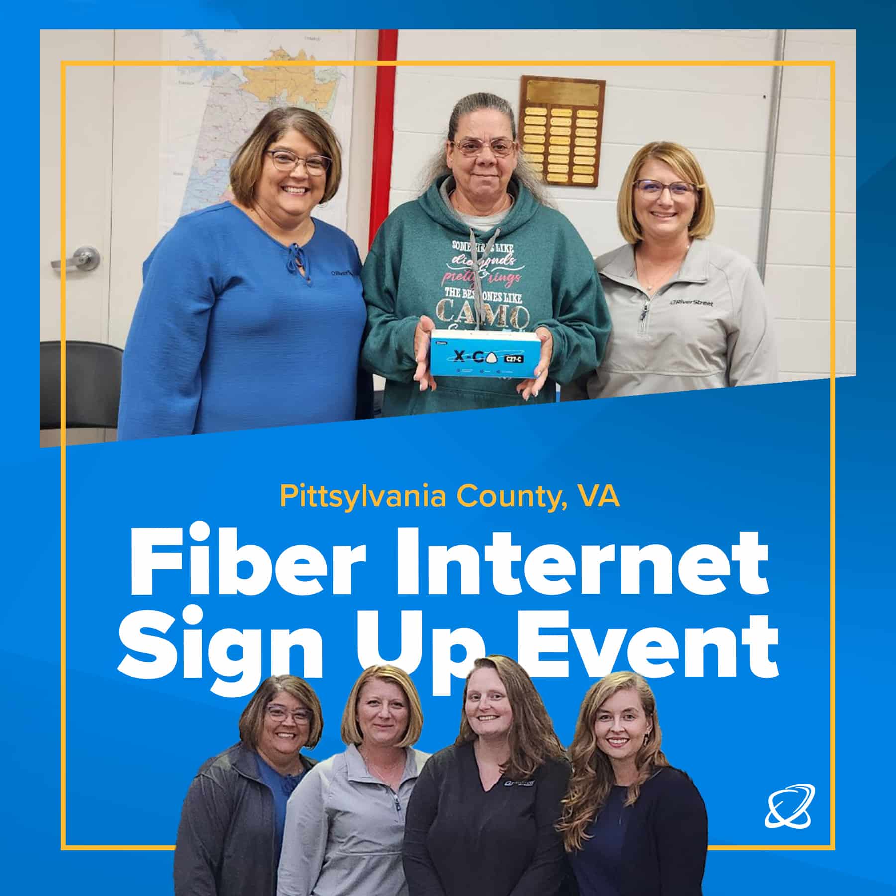 Pittsylvania Sign-Up Day - RiverStreet Networks